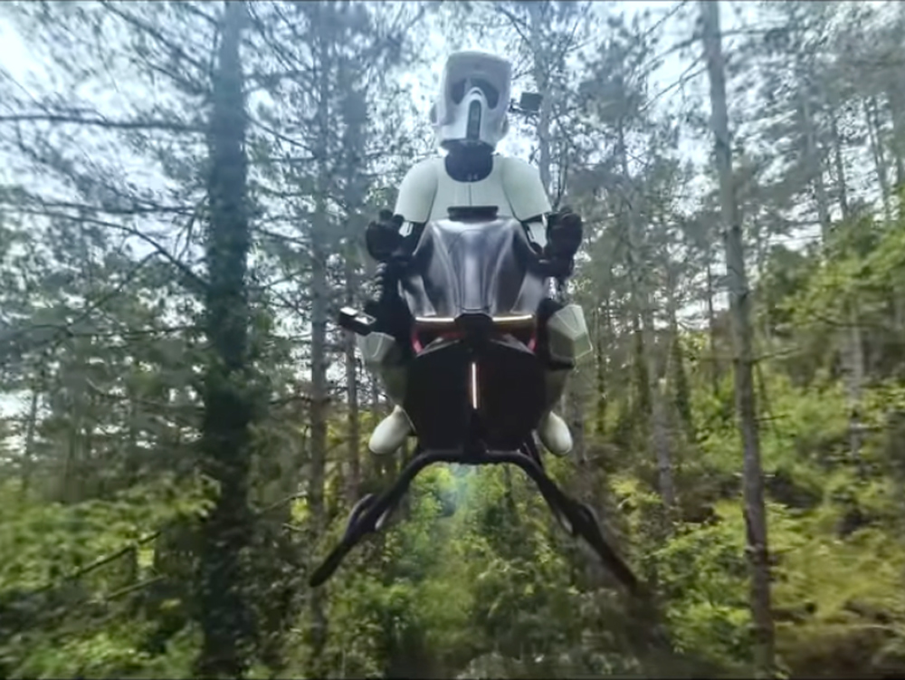 Volonaut Airbike: lentävä moottoripyörä, huippunopeus 200 km/h. Katso ...